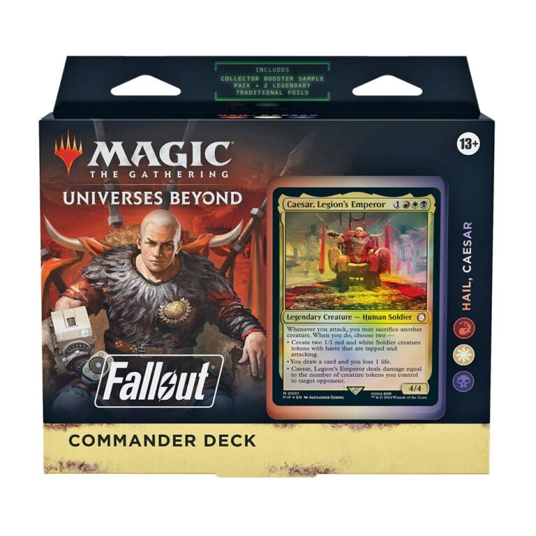 Commander Deck – Fallout – HaiL Caesar – Magic The Gathering – Inglés ...
